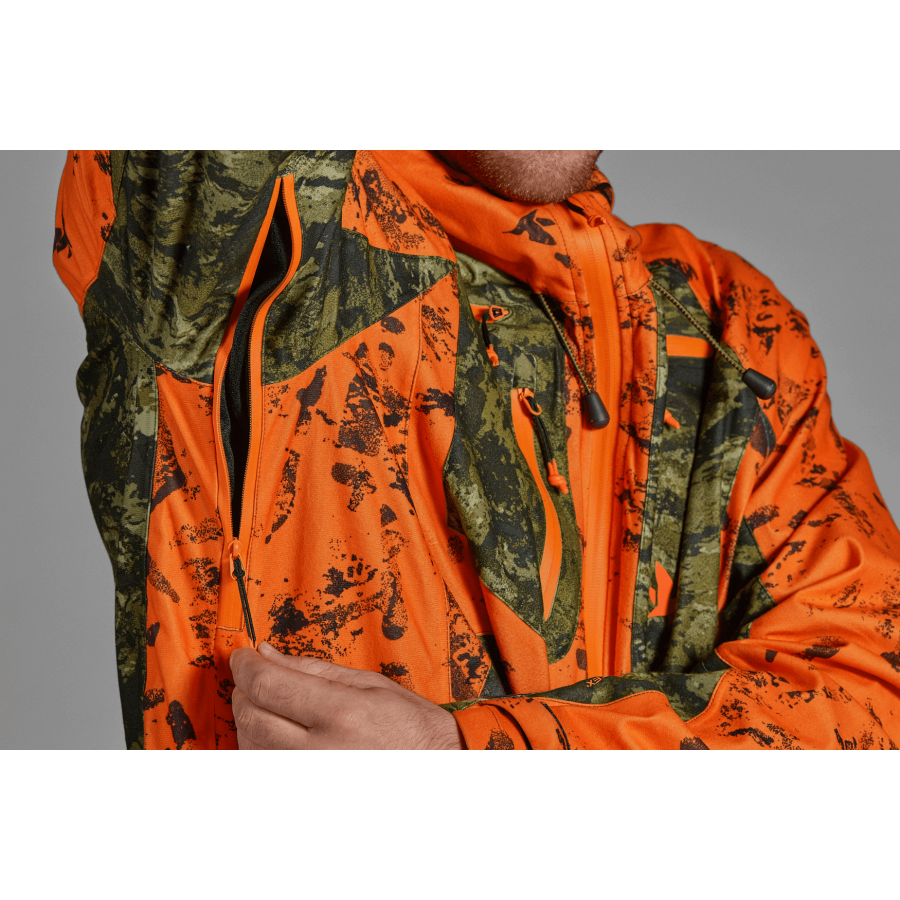 Veste - SEELAND - Vantage Jacket - Orange Camo Taille 50