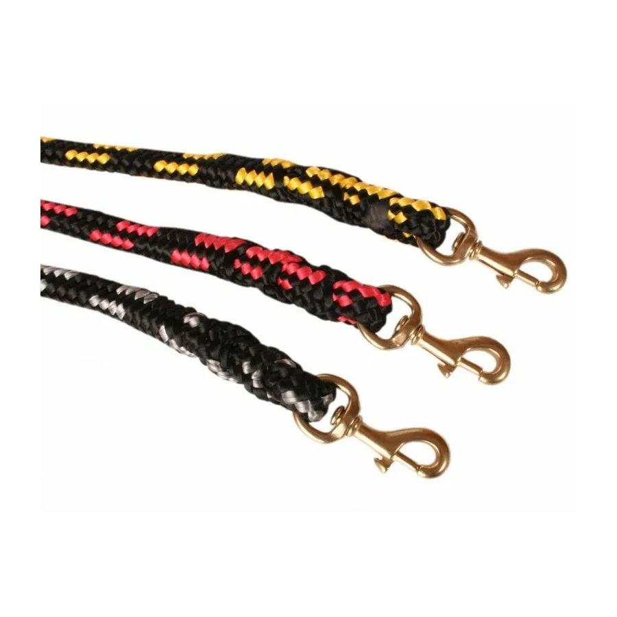 Laisse en corde // rouge // 3m