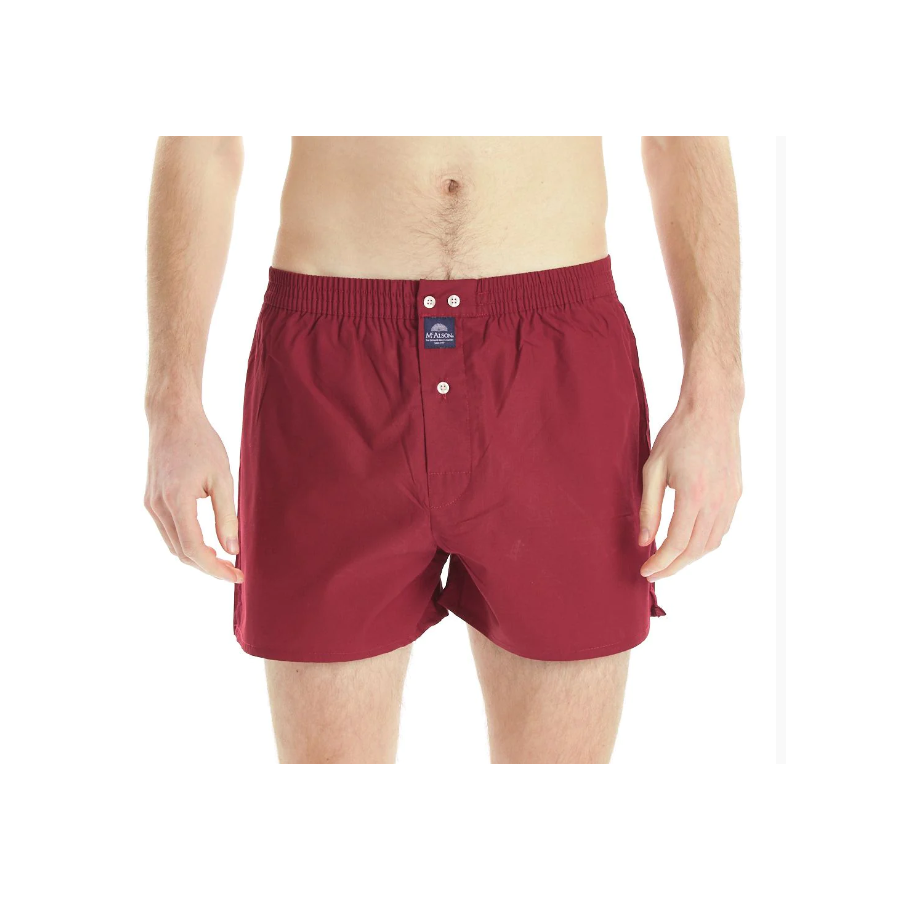 Caleçon - MC ALSON - Bordeaux Taille XL