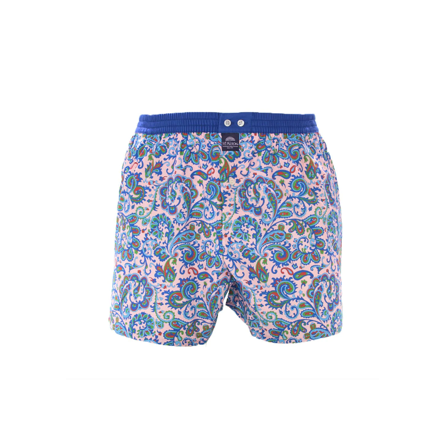 Caleçon - MC ALSON - Motifs Cachemire Taille XL